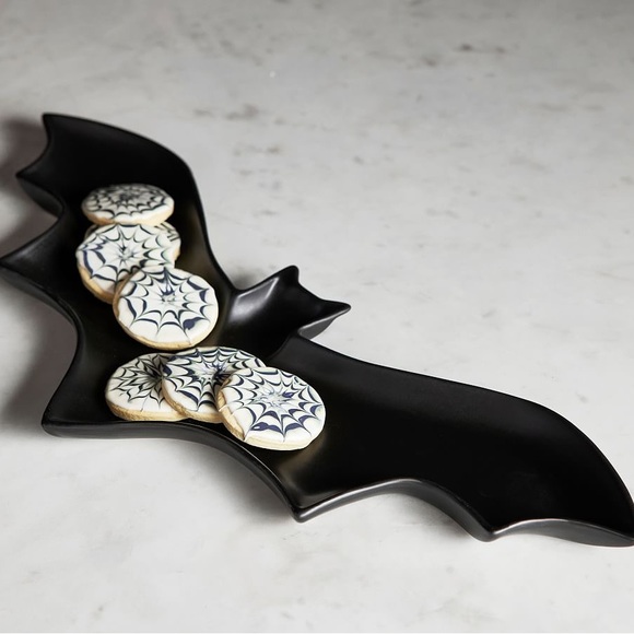 Pottery Barn | Holiday | Pottery Barn Large Bat In Flight Spooky Shaped ...